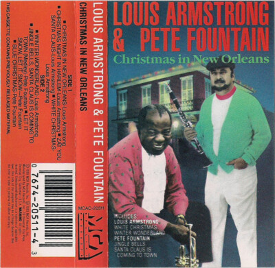 Louis Armstrong & Pete Fountain - Christmas In New Orleans (Cass, Comp ...
