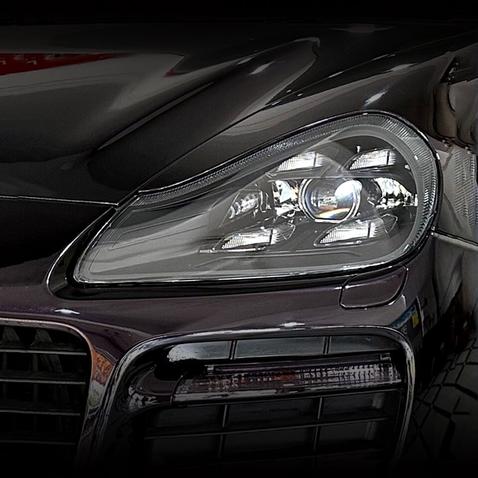 Porsche Cayenne 957 2007-2010 Matrix LED Laser DRL Headlights | eBay