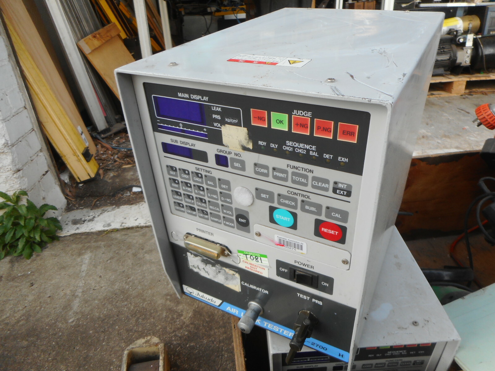 FUKUDA -- AIR LEAK TESTER 100VAC Supply -- FL2700H -- FL2700 | eBay