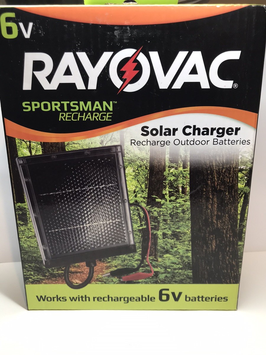 Rayovac 6 Volt Battery Charger Rayovac Solar Charger 6 Volt Outdoor