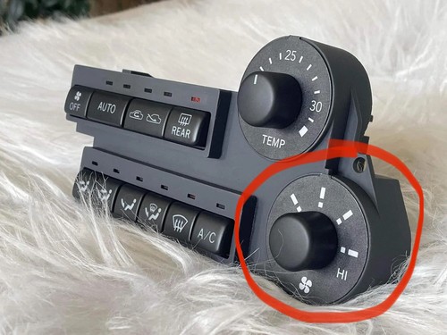 MKIV MK4 SUPRA JZA80 OEM AC Heater control knob or dial for HVAC ...