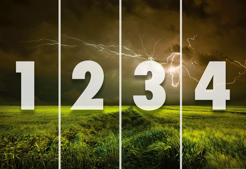HUGE picture wallpaper 144x100 inch WxH photo wall decor Lightning ...