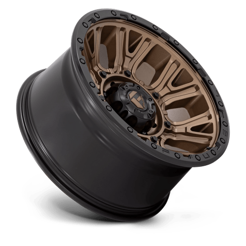 Fuel D826 Traction Matte Bronze With Black Ring 1-Piece Rim: 20x10 ...