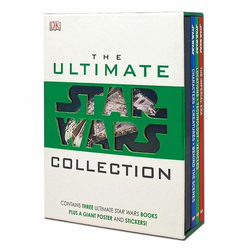 The Ultimate Star Wars Collection 3 Books Set Inc Giant Poster ...