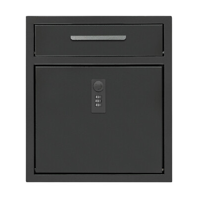 IMounTEK Wall Mount Mailbox Lockable Galvanized Iron Letter Post Box ...