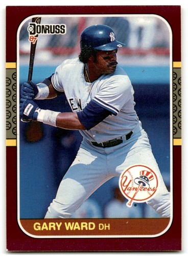 1987 Donruss Opening Day Gary Ward New York Yankees #242 | eBay