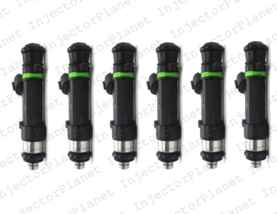 Set of 6 Nikki EAT309 Fuel Injector 2007 Mitsubishi Outlander 3.0L V6 ...