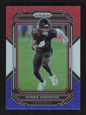 Robbie Anderson 2022 Panini Prizm Red White Blue Arizona Cardinals #42 ...