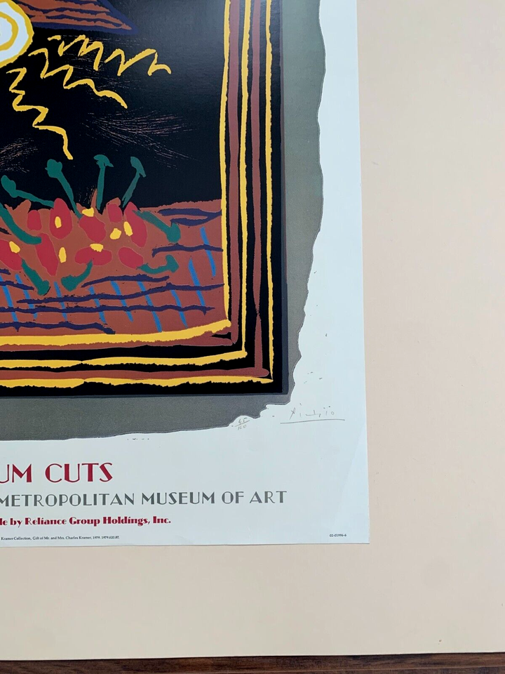 Still Life With Watermelon and Cherries Linoleum Cut 1985 Original ...
