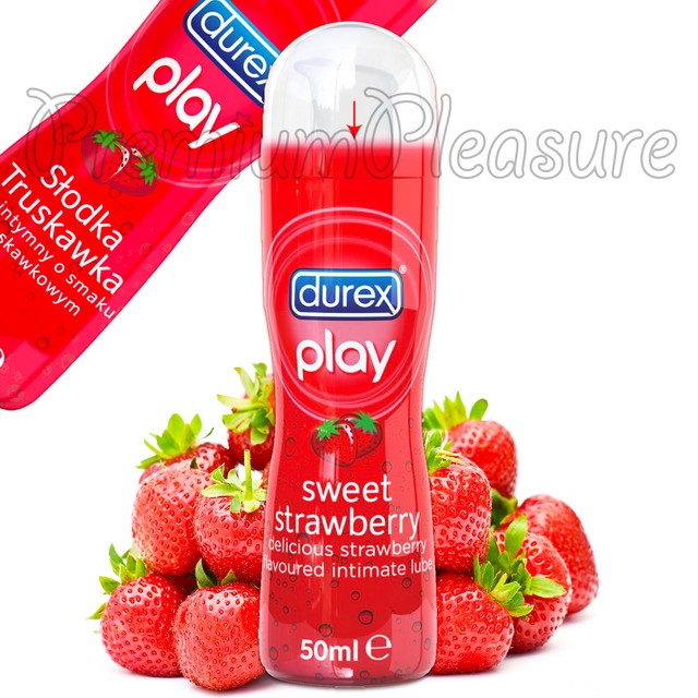 Durex Play Sweet Strawberry and Very Cherry Lubricant 50ml * 2 Water ...