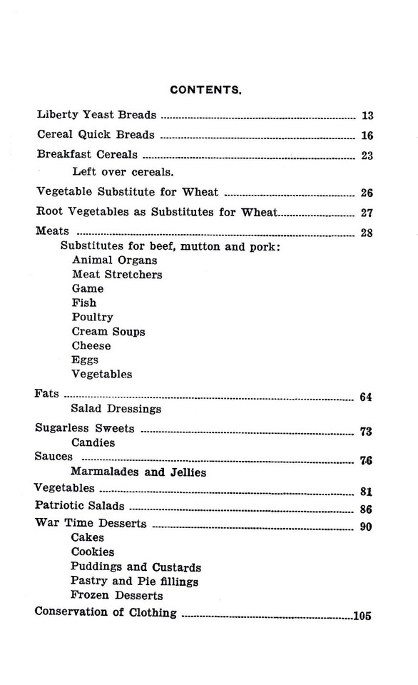 1918 War Cook Book Vintage Recipes 108pg | eBay