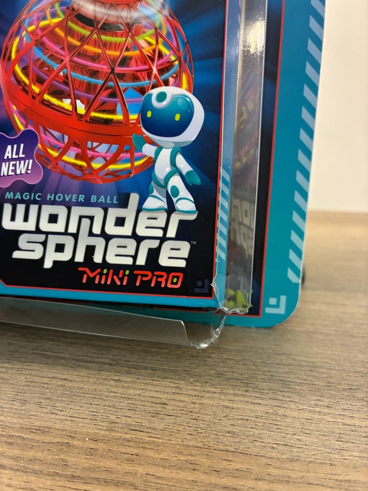 Wonder Sphere Mini Pro Magic Hover Ball 2 Pack with LED Lights & USB ...