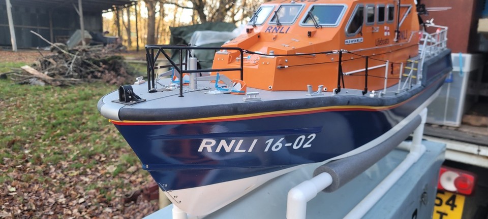 RNLI Tamar Lifeboat Model RC | eBay UK