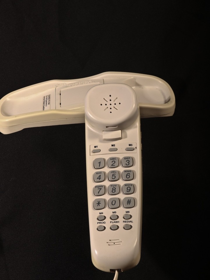 Vintage Pacific Bell Wall Mount, or desk phone push Button with caller ...