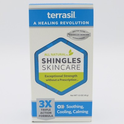 Terrasil Shingles All Natural Skincare Ointment Soothing, Cooling ...