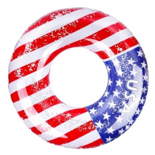 6Inch 4th of July Inflatable Patriotic Flag Floats USA Flag Design ...
