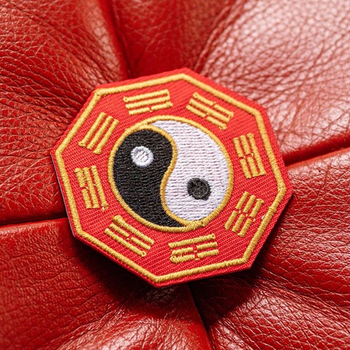 Tai Chi Yin Yang Eight Trigrams Ba Gua Iron on Sew on Embroidered ...