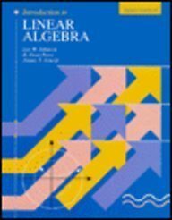 Introduction to Linear Algebra Lee Johnson 9780201568011| eBay