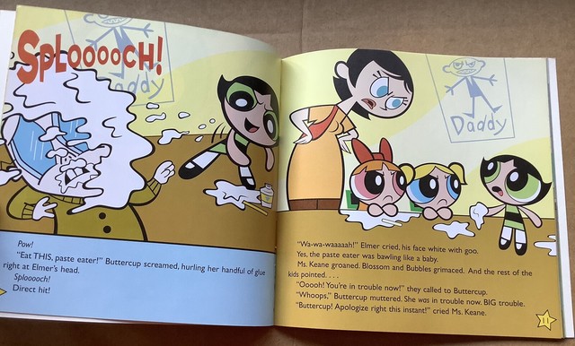 PowerPuff Girls Ser.: Paste Makes Waste by Laura Dower (2000, Trade ...