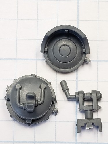Warhammer 40k Astra Militarum Bits Tank Accessories Sprue Turret ...