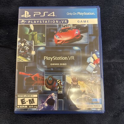 PlayStation VR Demo Disc 1 PS4 PlayStation 4 - Complete CIB | eBay