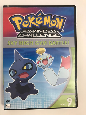 Pokemon Advanced Challenge - Vol. 9: Sky High Gym Battle (DVD, 2006 ...