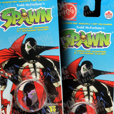 POGS 1995 Sealed Blister Pack CANADA GAMES SPAWN - Ultra Rare - POG ...