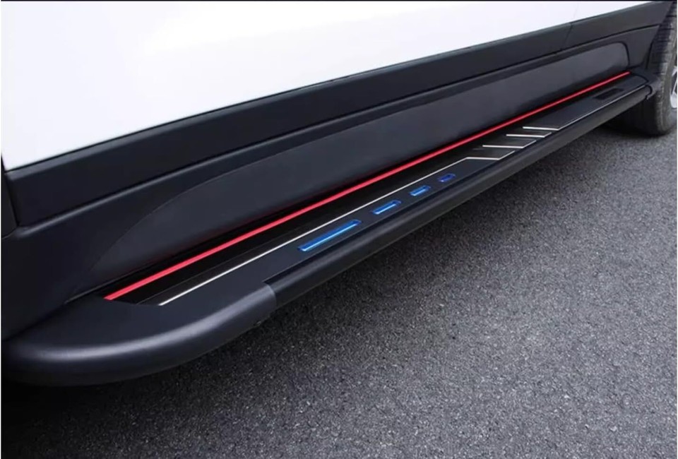 2Pcs Fits for Geely Coolray 2024 2025 Running Boards Side Step Nerf ...