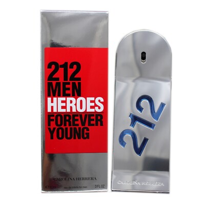 CH 212 MEN HEROES FOREVER YOUNG EAU DE TOILETTE SPRAY 90 ML/3 FL.OZ ...