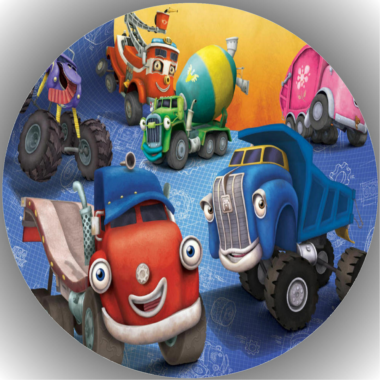 Tortenaufleger Geburtstag Party Tortenbild Fondant - Oblate Lenny der ...