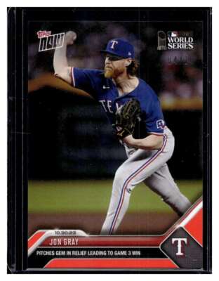 2023 Topps Now #1064 Jon Gray Red Parallel Card #d /10 | eBay