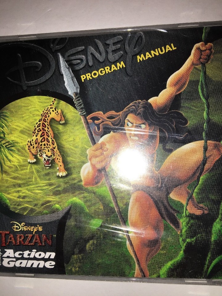 Disney's Tarzan Action Game PC CD ROM-NEW-RARE VINTAGE COLLECTIBLE ...
