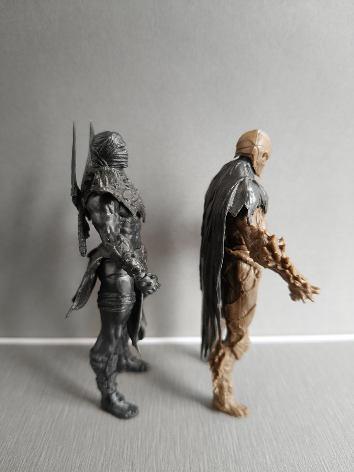 Prototype Spawn McFarlane 2-Pack Ninja Spawn & Raven Spawn 3" Figure ...