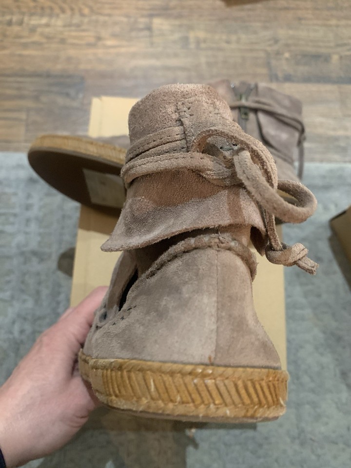 UGG Size 8 Australia Reid Women Chestnut Slate Ankle Boot Suede | eBay