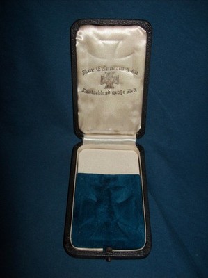 WW1 GERMAN IRON CROSS CASE. | eBay