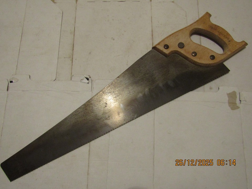 3-Vintage panel saws carpenter ship wheelwright woodwork hand tools ...