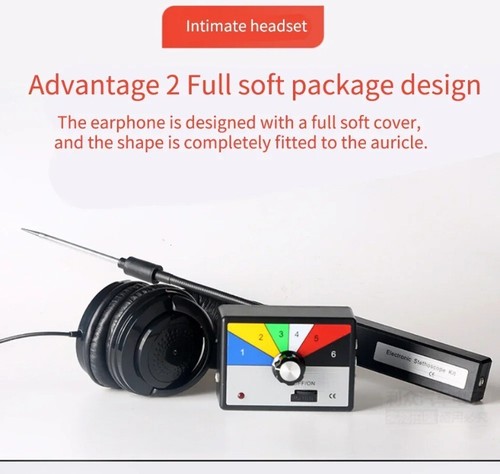 Automotive Electronic Stethoscope Six-channel Stethoscope Engine Noise ...