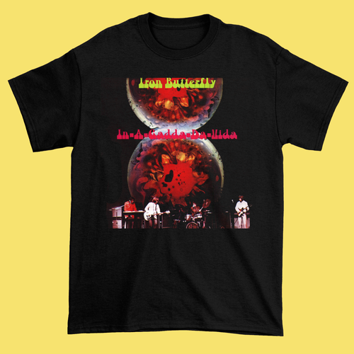 Doug Ingle Member of Iron Butterfly Black Unisex All size shirt C236 | eBay