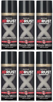 X-O Rust XOP44-AER Charleston Green Anti-Rust Enamel Spray Paint- Pack ...