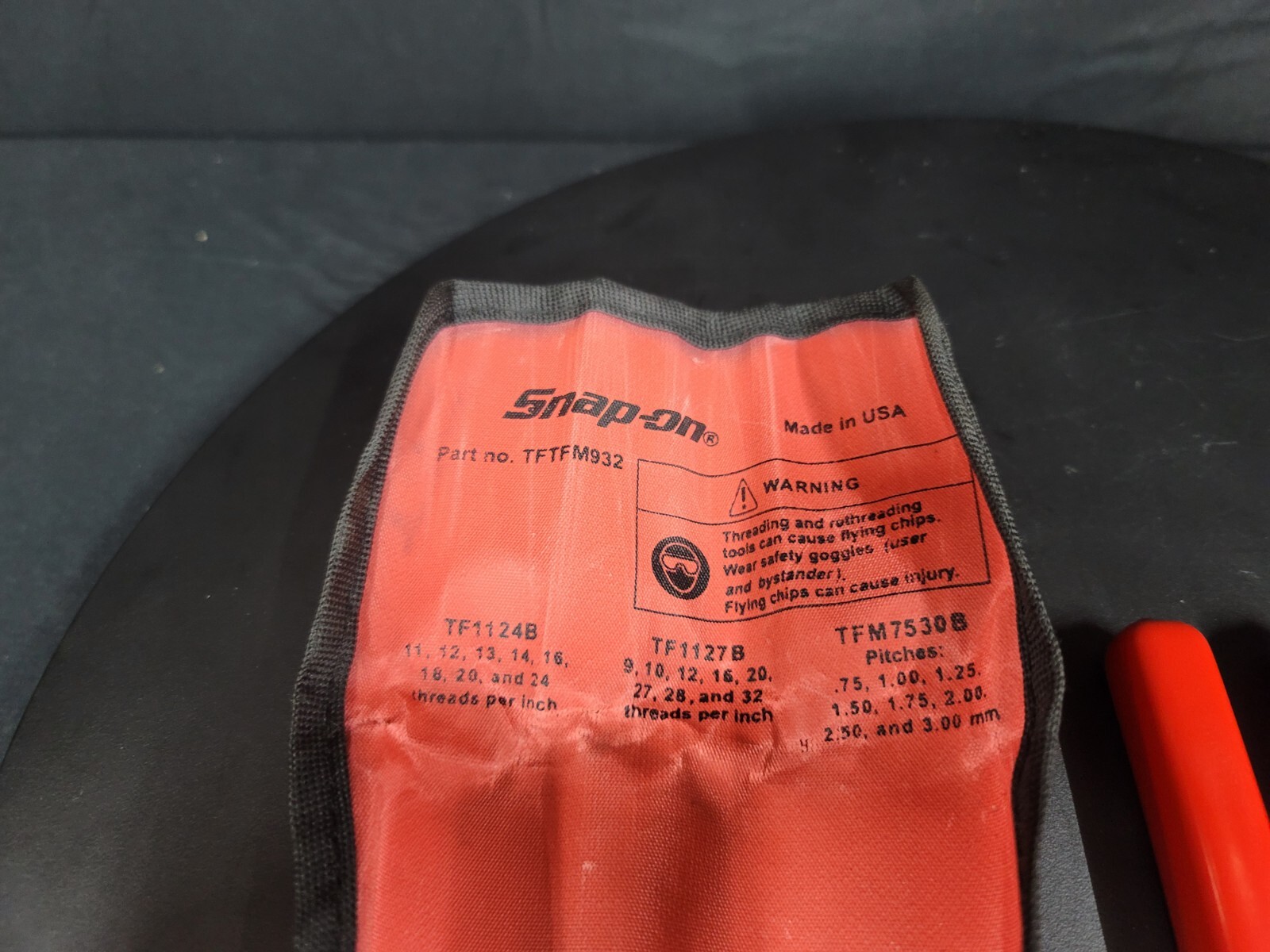 Snap-on TFTFM932 Thread Restorer File Set 3 PC for sale online | eBay