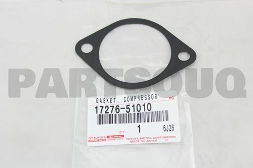 1727651010 Genuine Toyota GASKET, COMPRESSOR INLET 17276-51010 | eBay