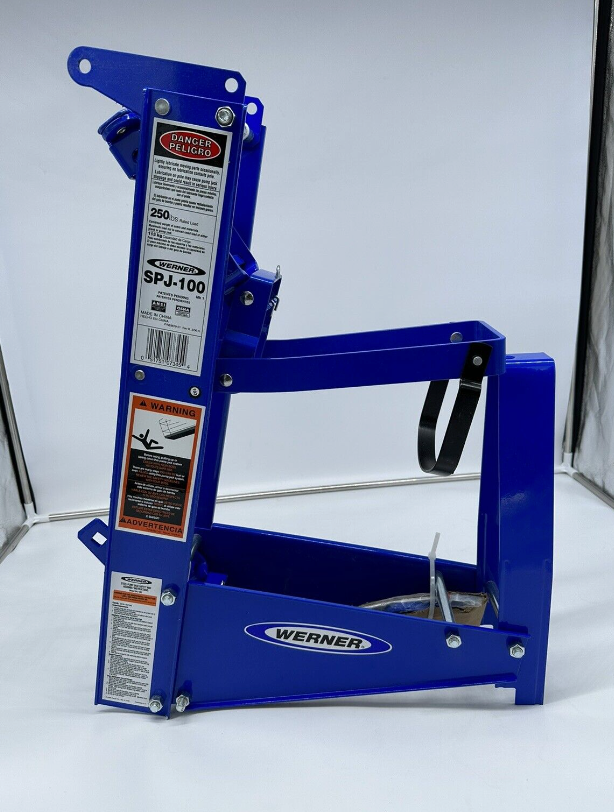 Werner SPJ-100 Steel Pump Jack - Blue for sale online | eBay