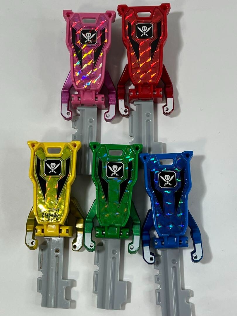 Power Rangers Super Megaforce Ranger Keys Scan