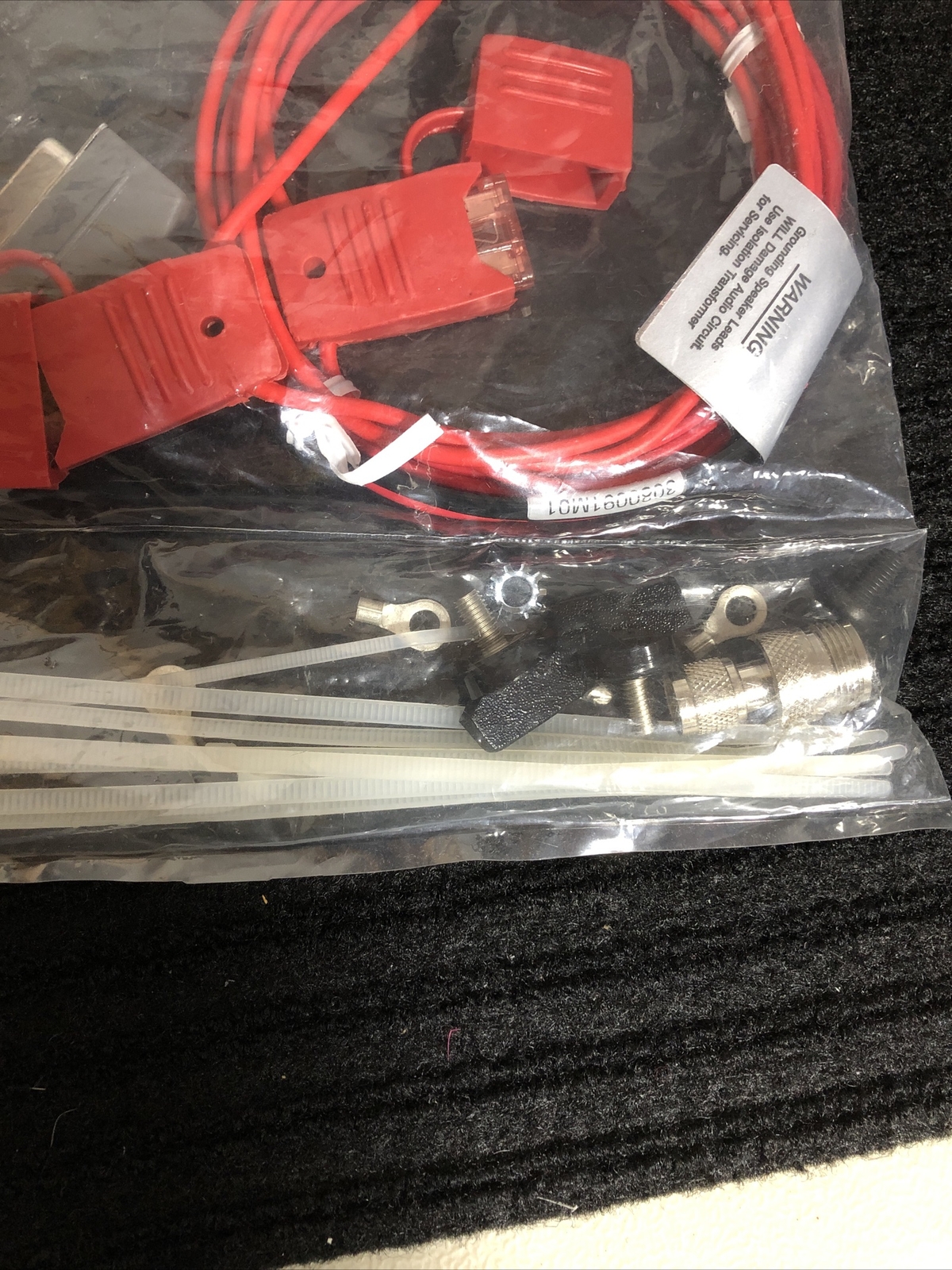 Motorola Ignition Sense Speaker Cable HDW Two Way Radio Tray Kit ...