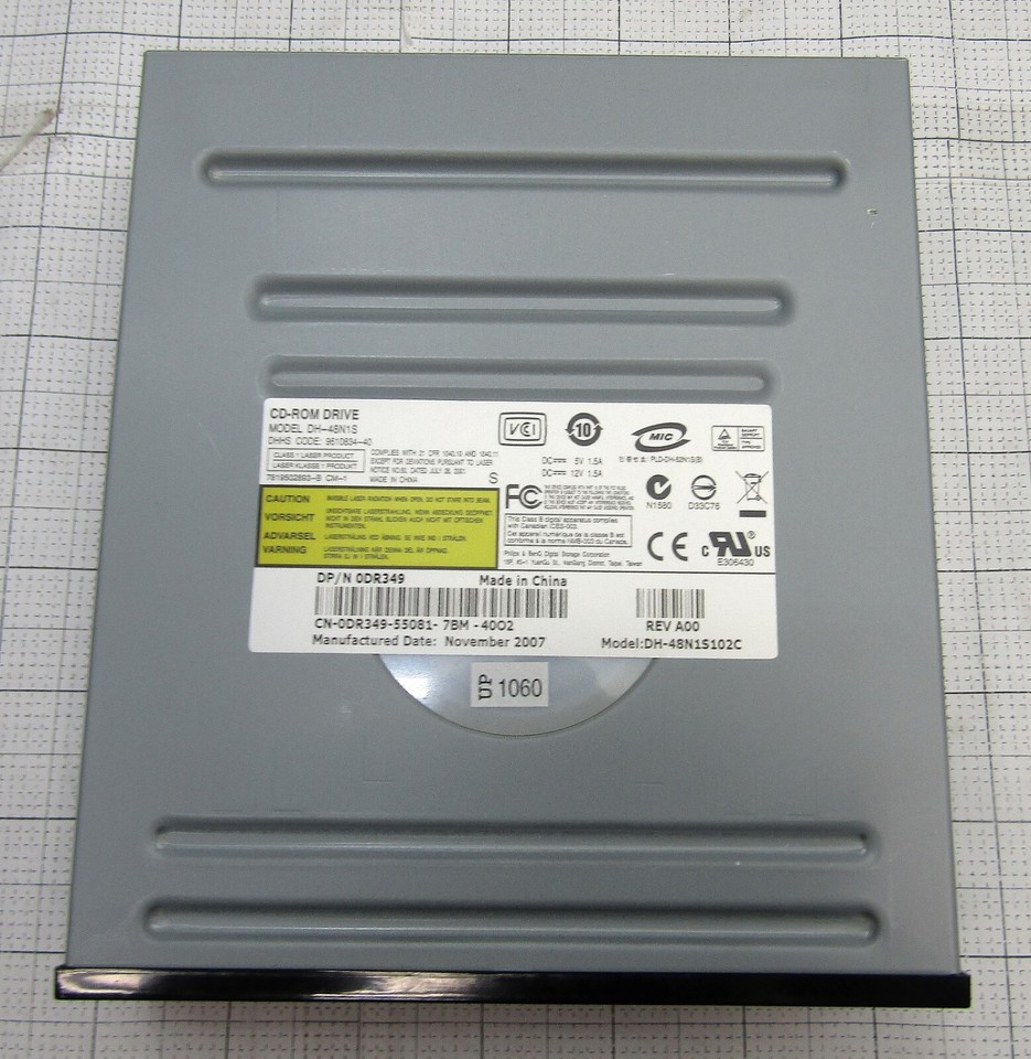 CD-ROM Drive - Benq(?) DH-48N1S - Dell 0DR349 - tested | eBay