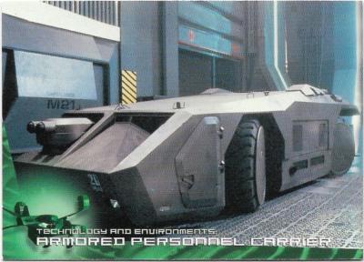 1998 Inkworks Alien Legacy Base Card (49) Armored Personnel Carrier ...