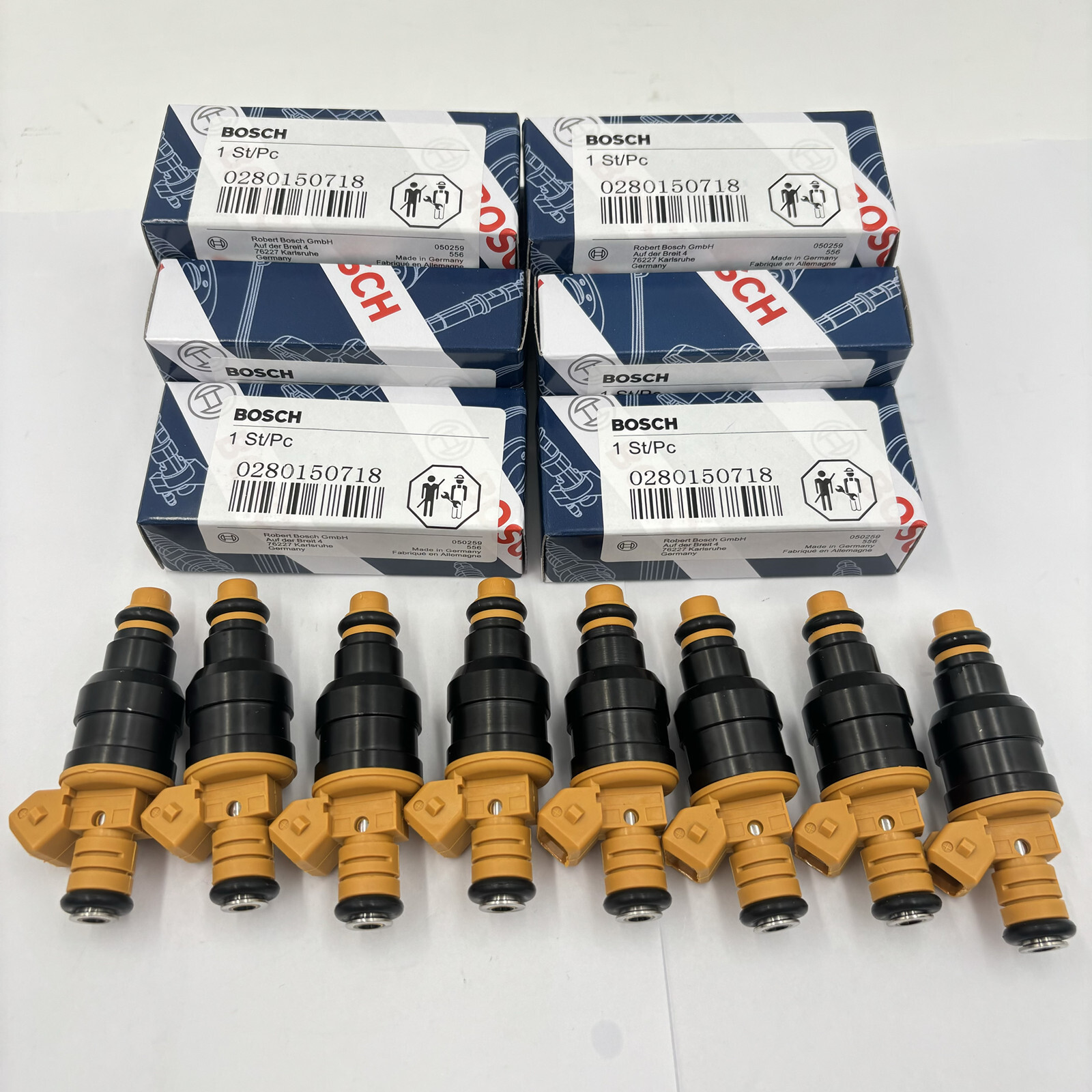 8X Upgrade Fuel Injectors For F150 F250 F350 4.6L 5.0L 5.4L 5.8L ...