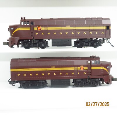 Williams SN-3003 O Gauge Pennsylvania Baldwin Shark A-A Set Power ...