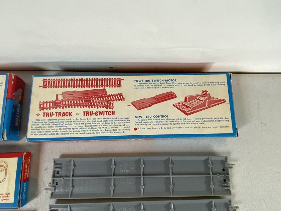 Tru HO Switch Model Train Track Tru-Scale Lot box 6D73 | eBay