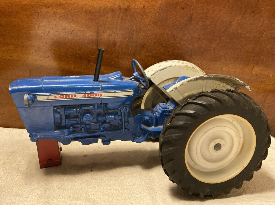Vintage Ertl 1:12 scale Ford 4000 Diecast Toy Farm Tractor - Parts ...